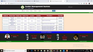 Streamlining Tender Processes: A Java Project Perspective | PPSX
