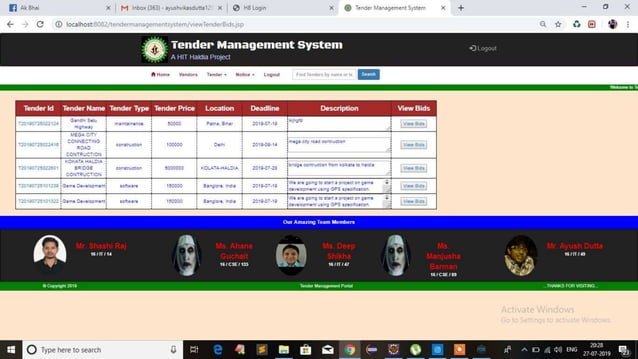 Streamlining Tender Processes: A Java Project Perspective | PPT