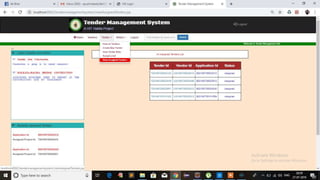 Streamlining Tender Processes: A Java Project Perspective | PPSX