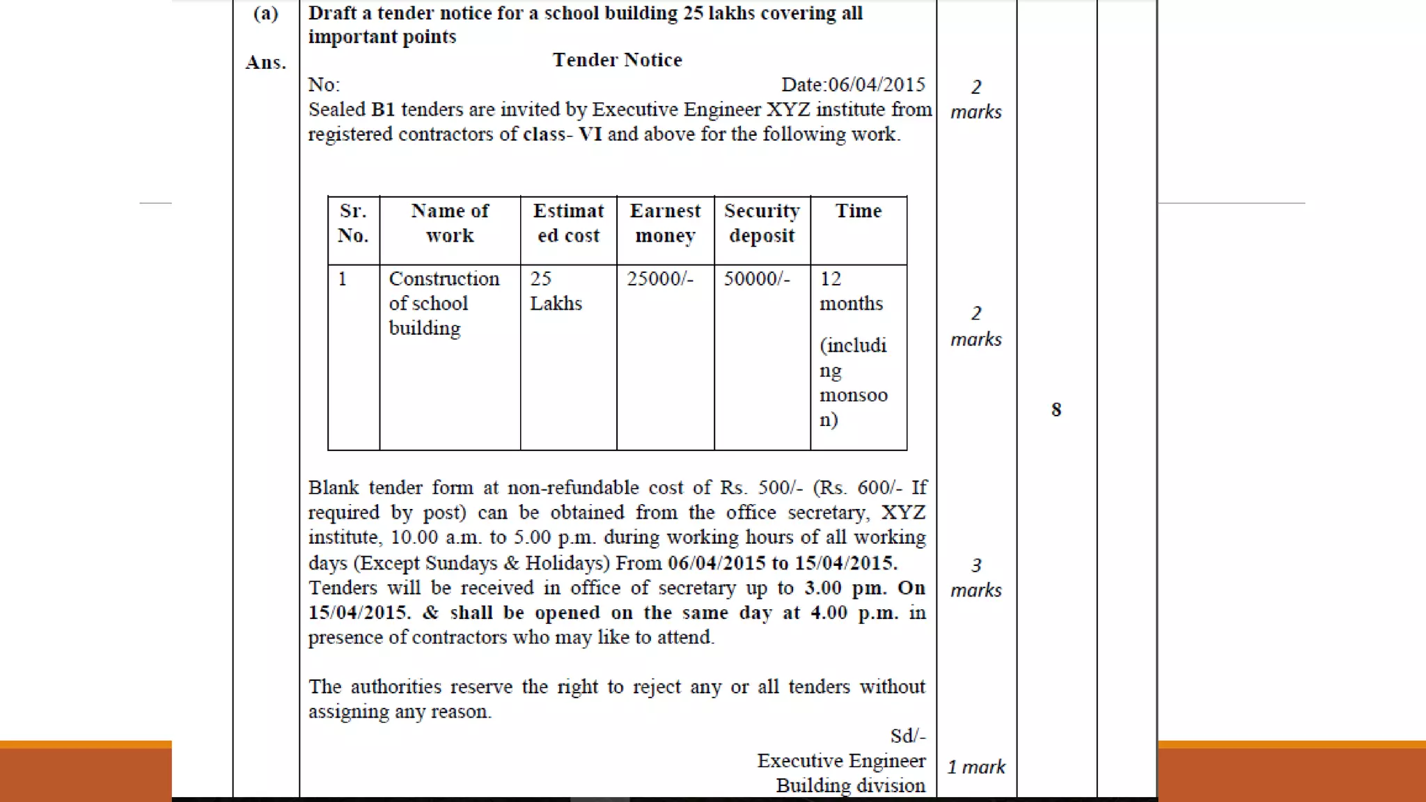 Tender notice Drafting Procedure | PPTX