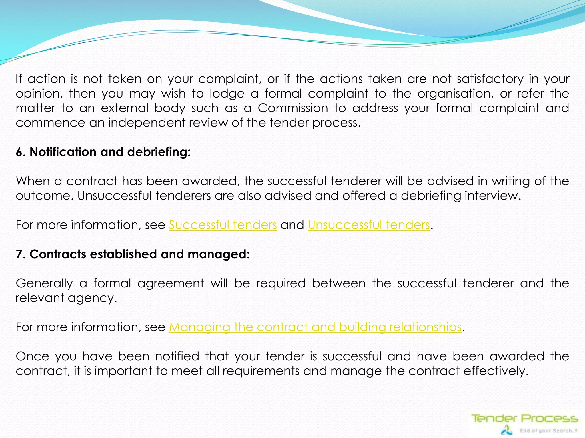 Tender Process | A Complete Procurement Guide | PPTX