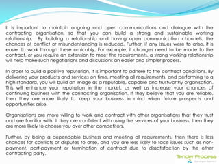 Tender Process | A Complete Procurement Guide | PPTX