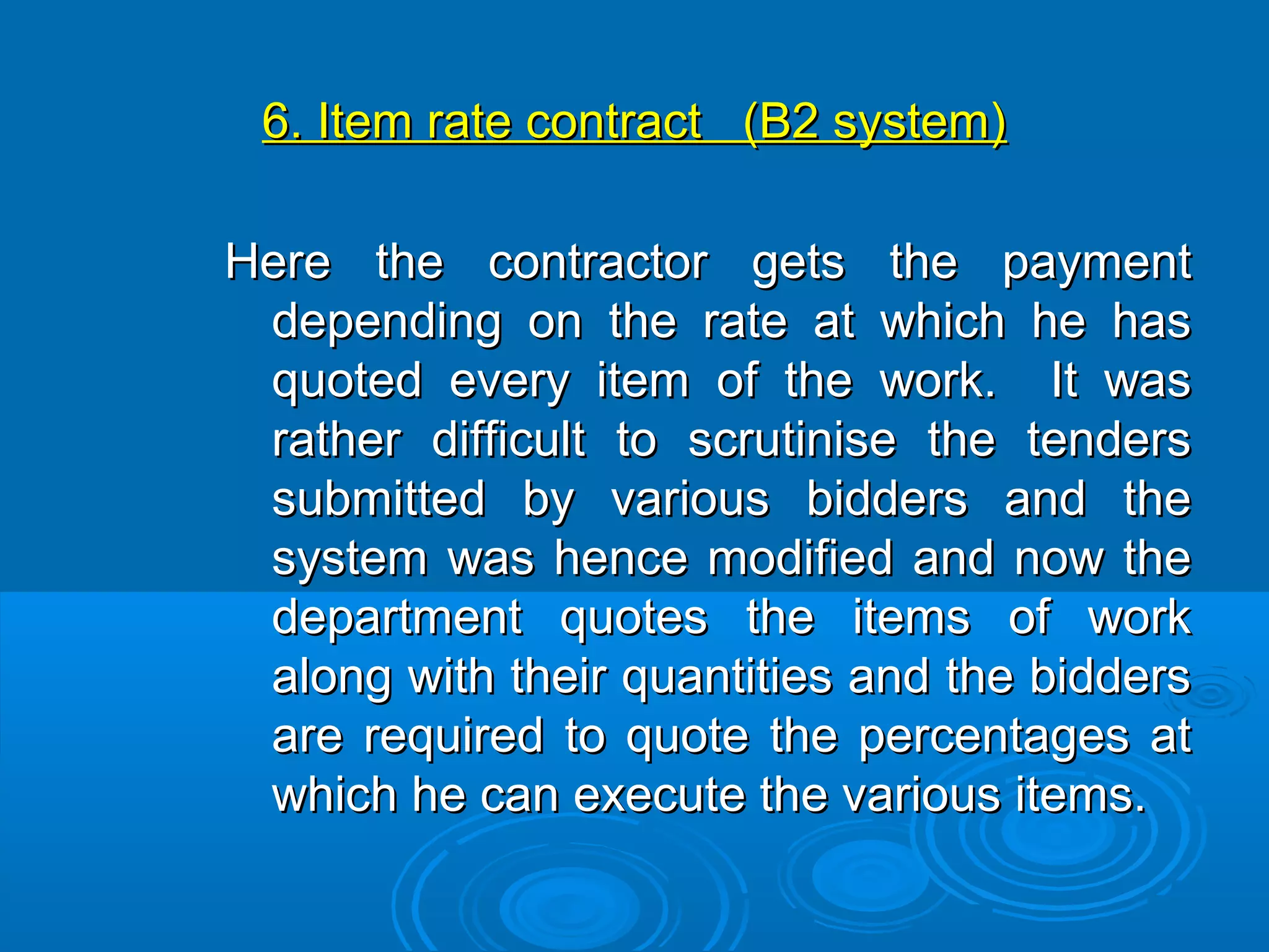 Tenders in professional practice | PDF