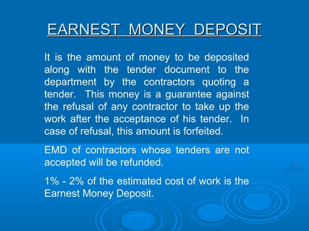 Tenders in professional practice | PDF