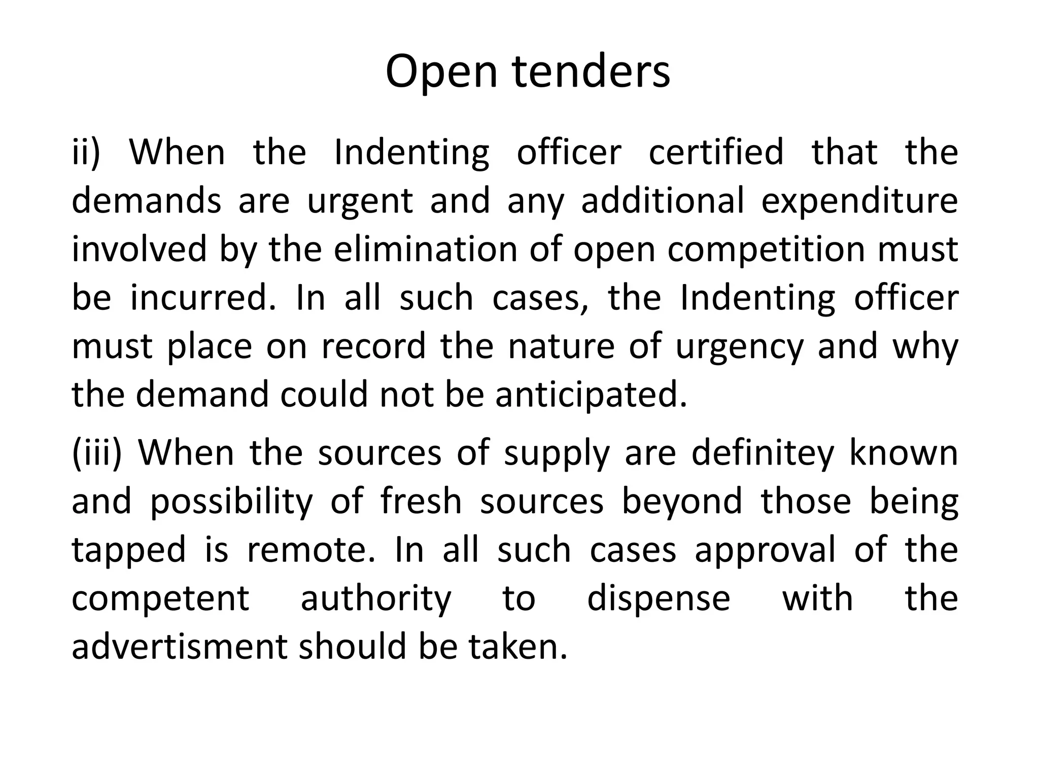 Tenders , Invitation of tender | PPTX