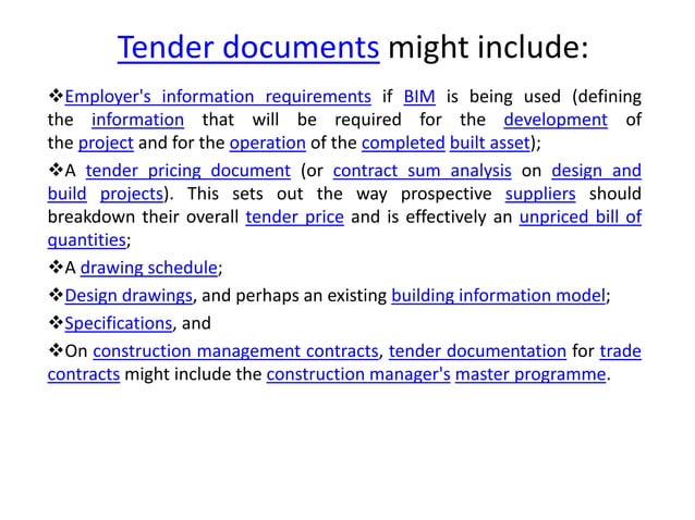 Tenders , Invitation of tender | PPTX