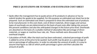 Tenders and quotations.A tender is an invitation to bid for a project ...