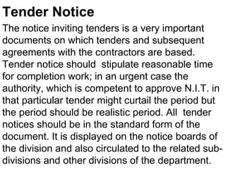 TENDERS AND TENDER DOCUMENTS.ppt