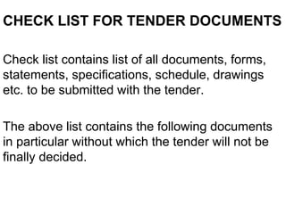TENDERS AND TENDER DOCUMENTS.ppt