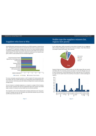 Tender scout annual report for 2013 | PDF | Small and Medium-sized ...