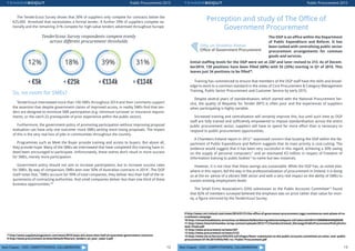 TenderScout Irish Public Procurement - Survey & Analysis 2014:15 | PDF