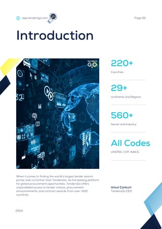 Tenders Electronic Daily | eTenders Portal | Public Procurement Portal ...