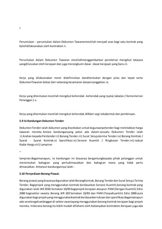 Tender utk student | DOCX