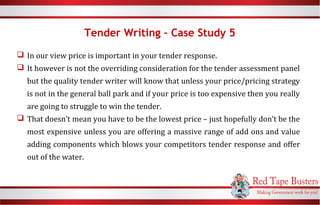 Tender Writing – Case Study 5 | PPT
