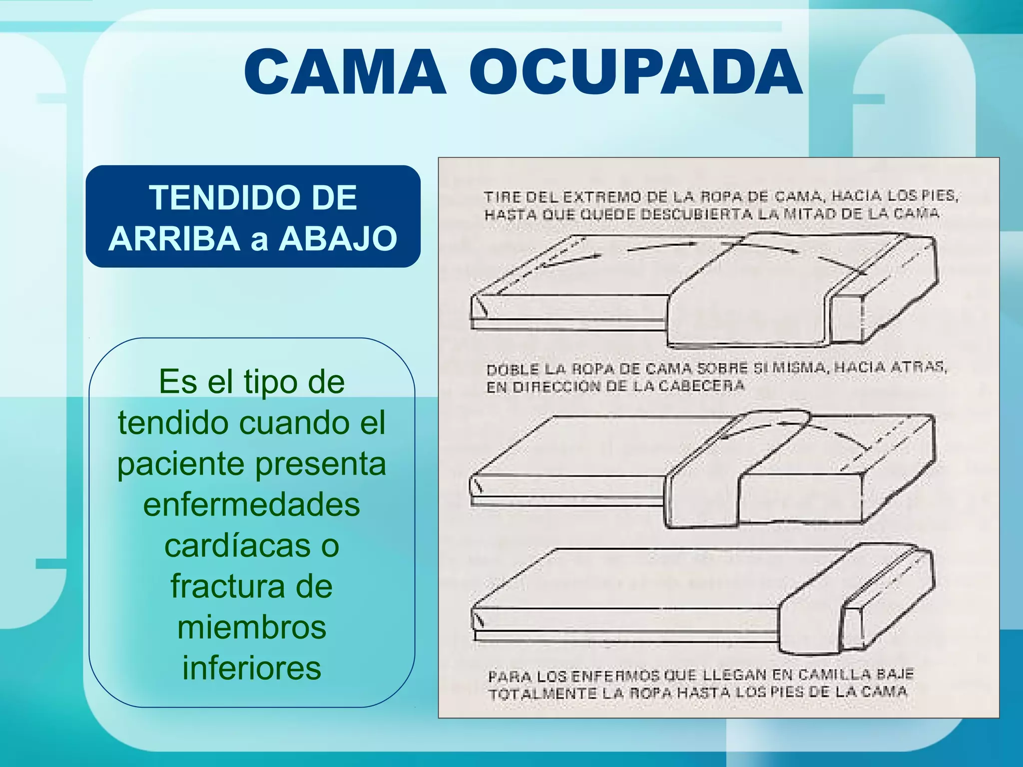 Tendido de cama | PPT