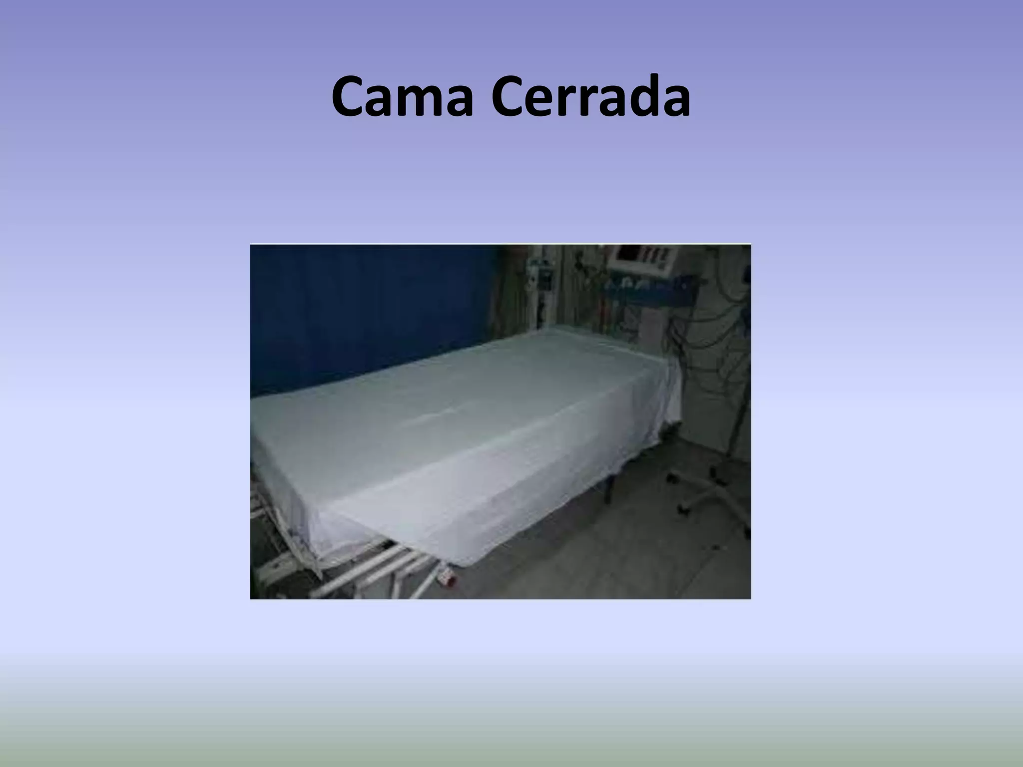 Tendido de cama