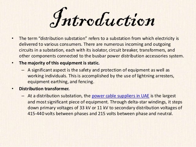 10 different equipment used in Distribution Substation | PPTX