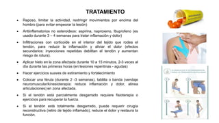 Tendinitis dx tto. (1) | PPTX