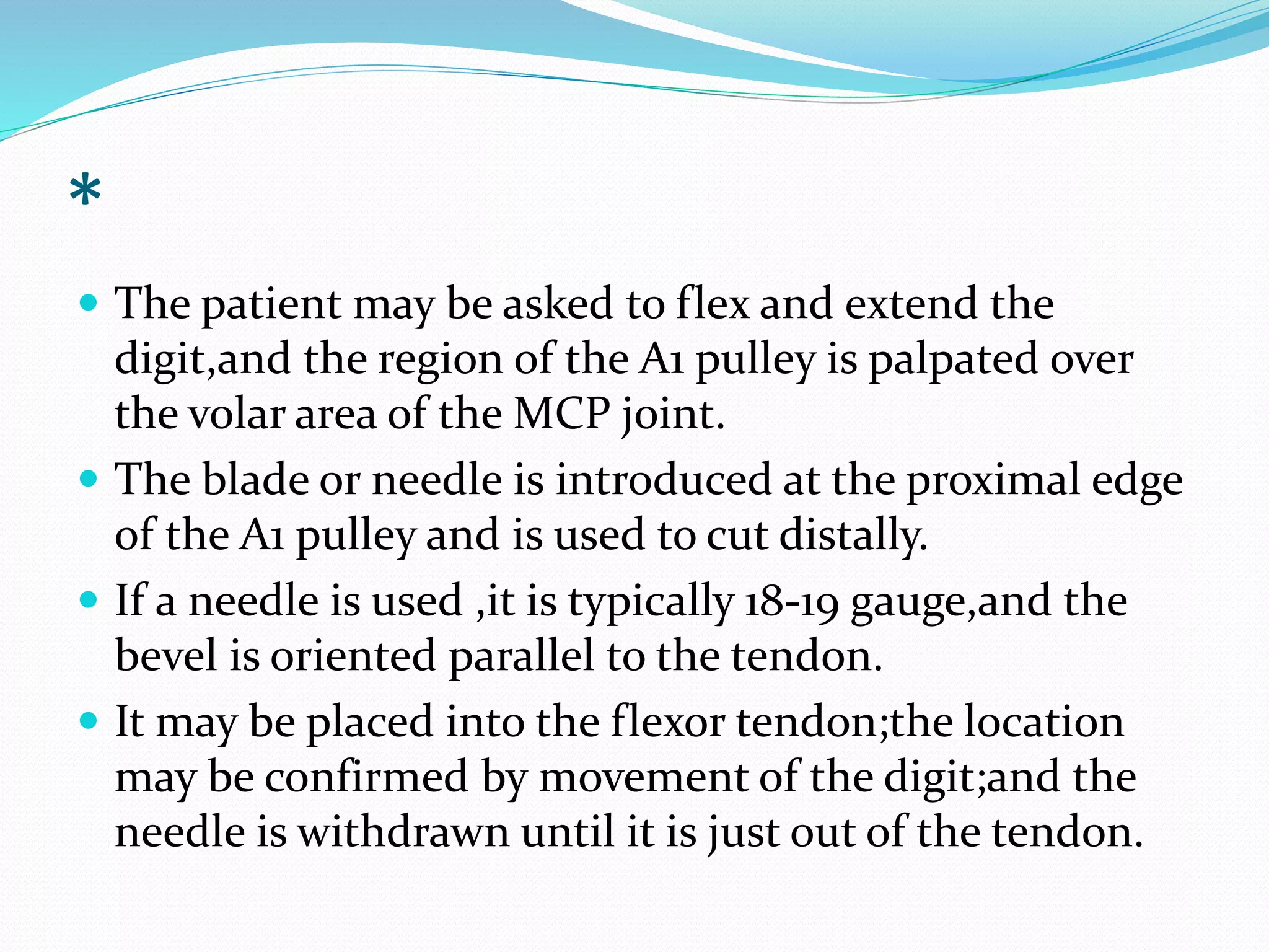 Tendinopathies of wrist and hand | PPTX