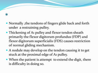 Tendinopathies of wrist and hand | PPTX