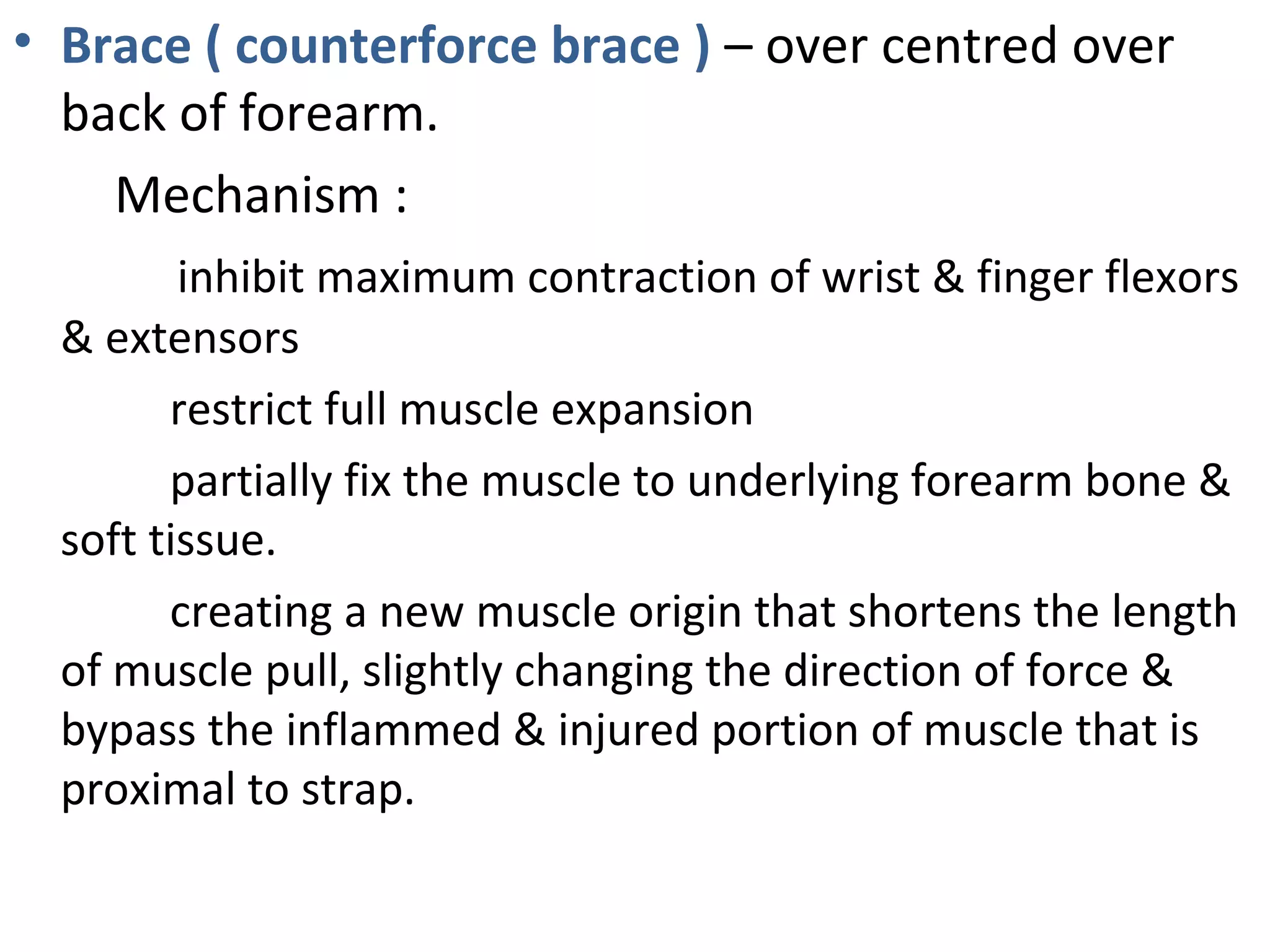 Tendinopathies(tennis,golfers,dequervains,intersection syndrome) | PPT