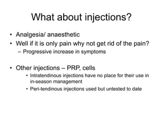 Tendinopathy I Dr.RAJAT JANGIR JAIPUR | PPTX