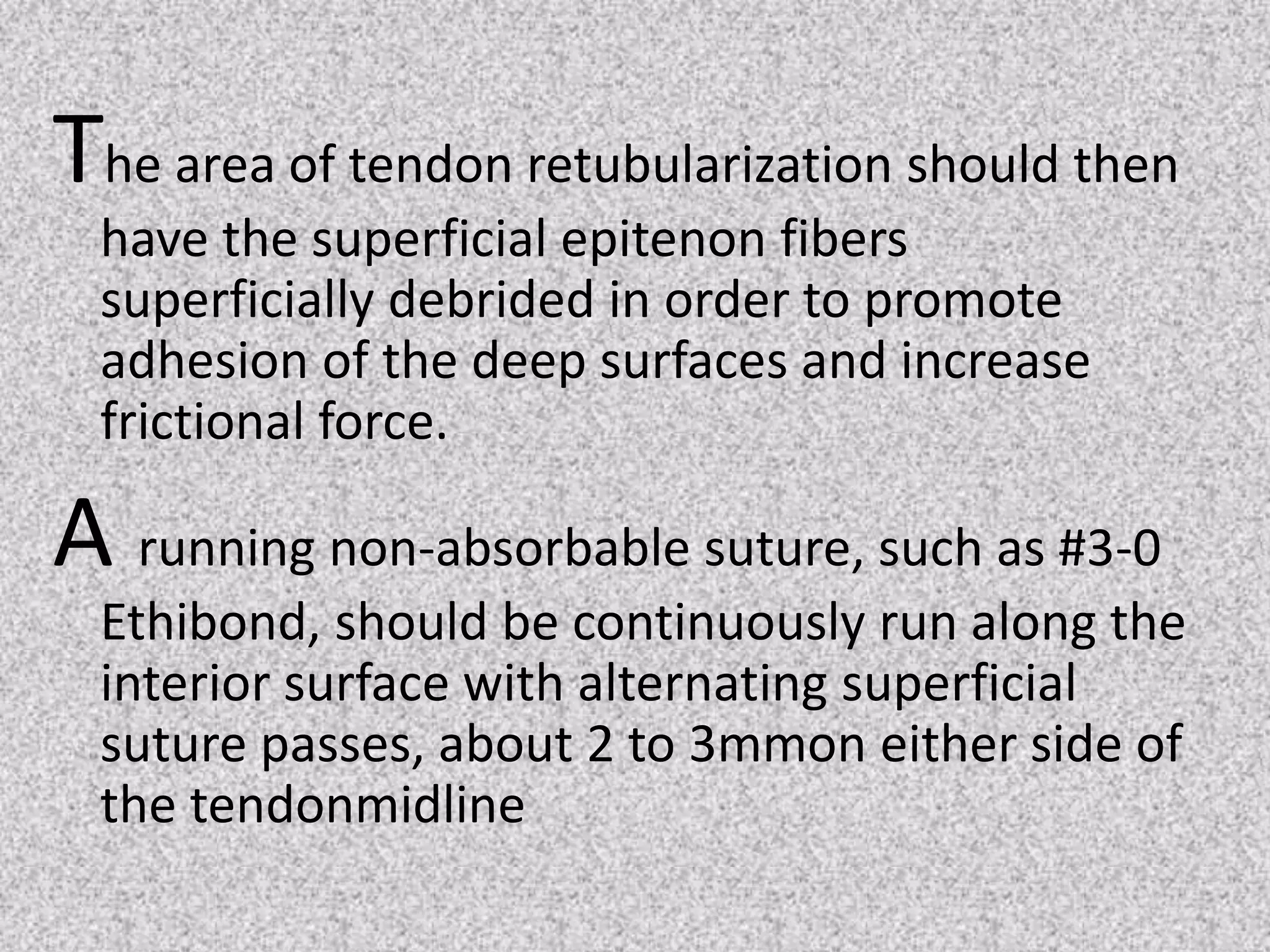 TENDINOPATHY AND TENDON REPAIR..pptx