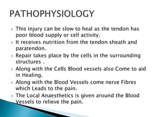 Tendo achilles inflammation and rupture | PPT