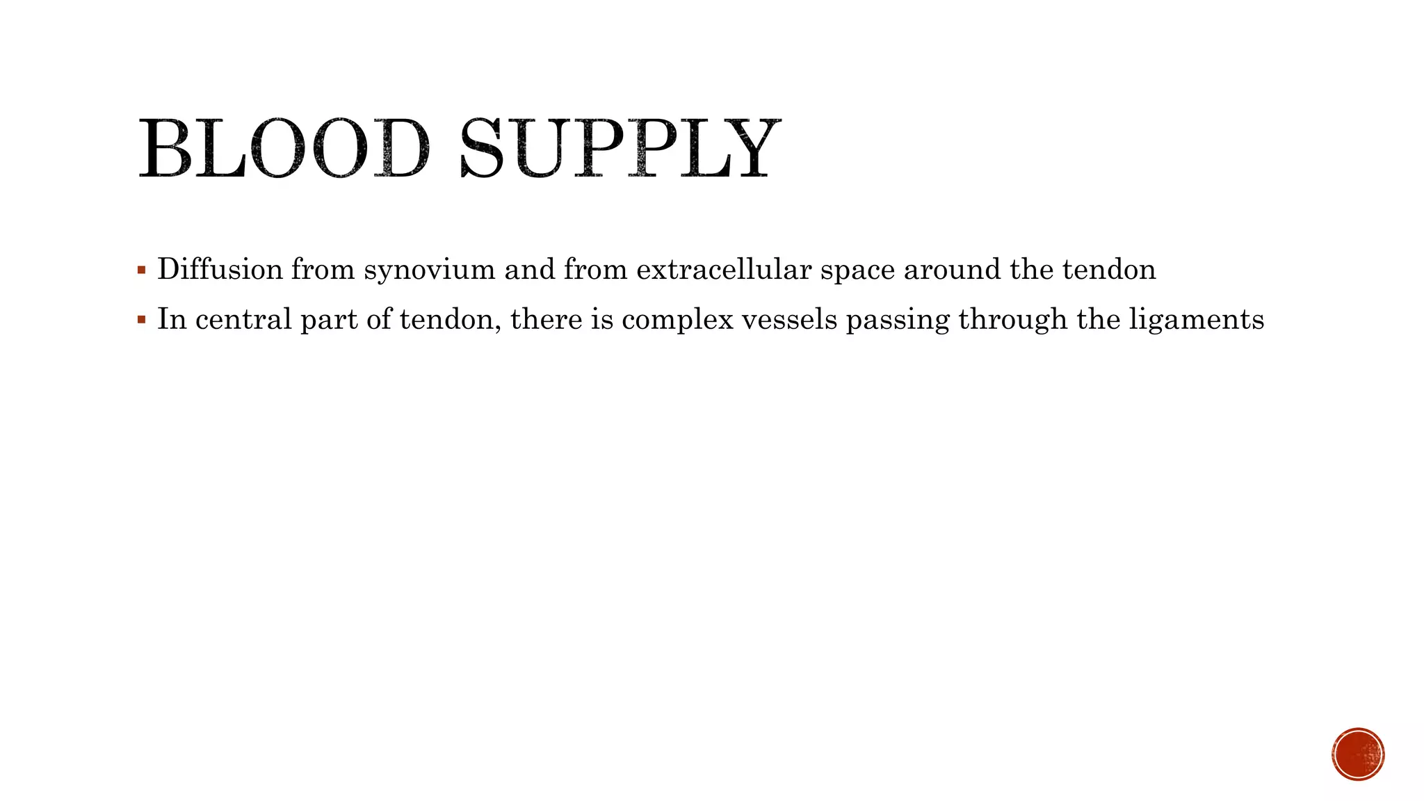 Tendon and ligament healing | PPTX