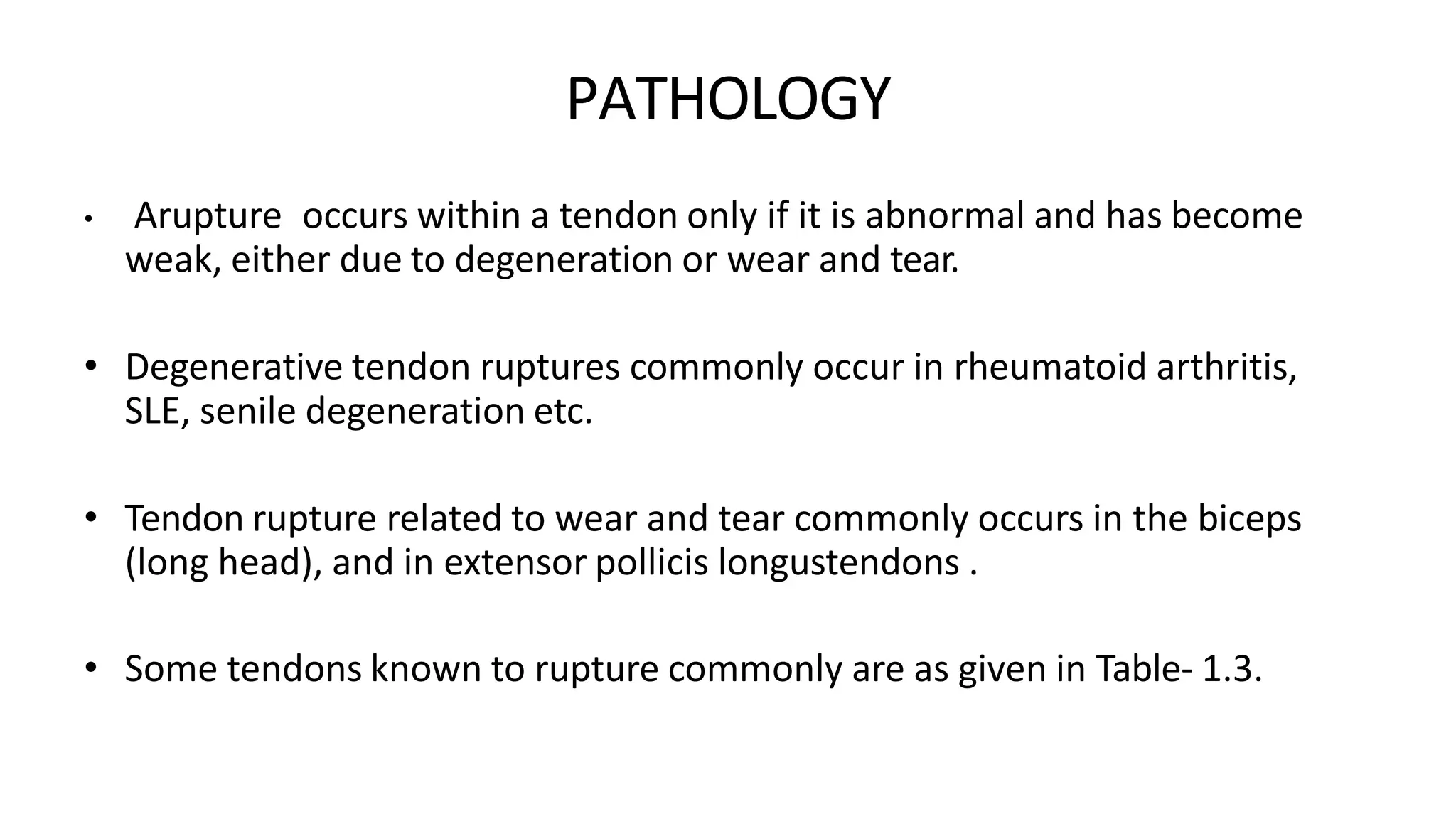 Tendon and ligament injuries - Basics.pptx