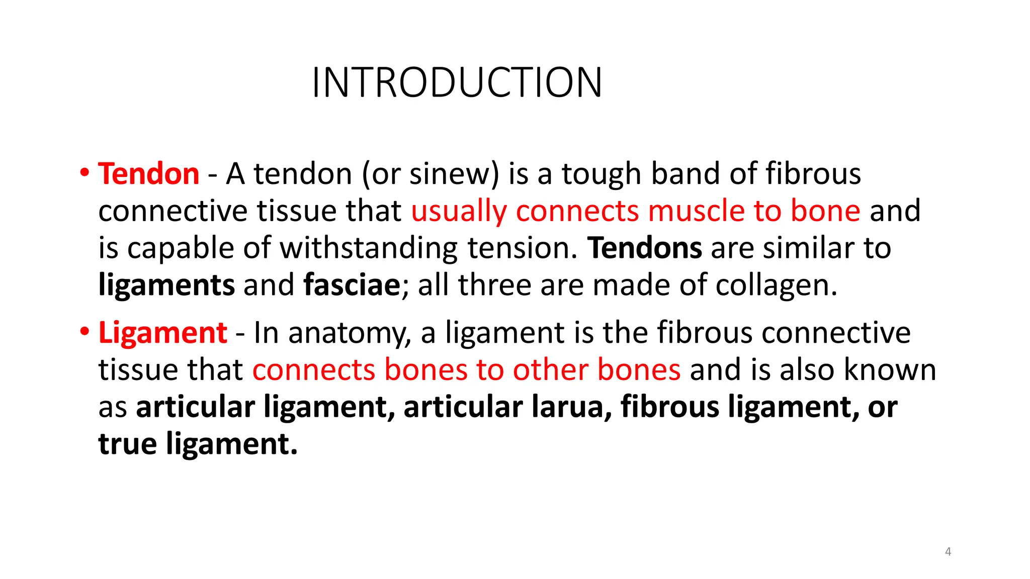 Tendon and ligament injuries - Basics.pptx