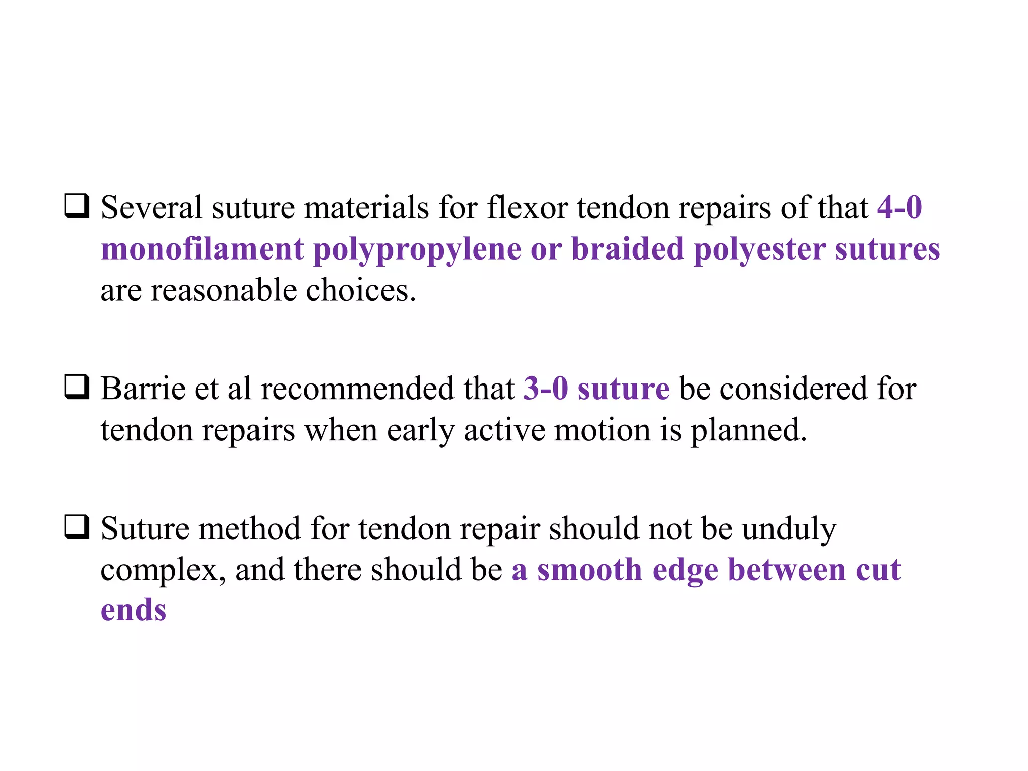 Tendon healing and tendon grafting | PPTX