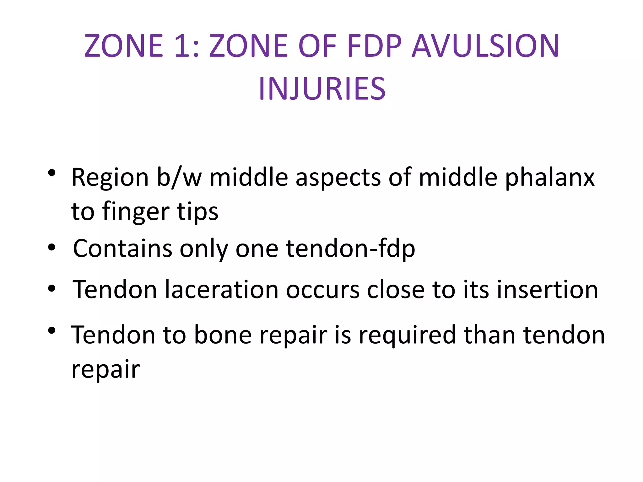 Tendon injuries of hand | PPTX