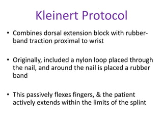 Tendon injuries of hand by Dr Saumya Agarwal | PPTX