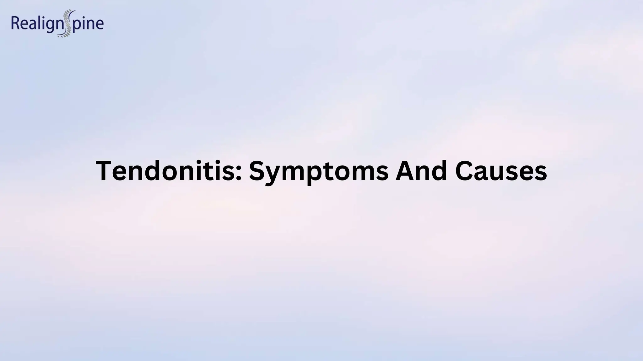 Tendonitis Symptoms And Causes | PPT