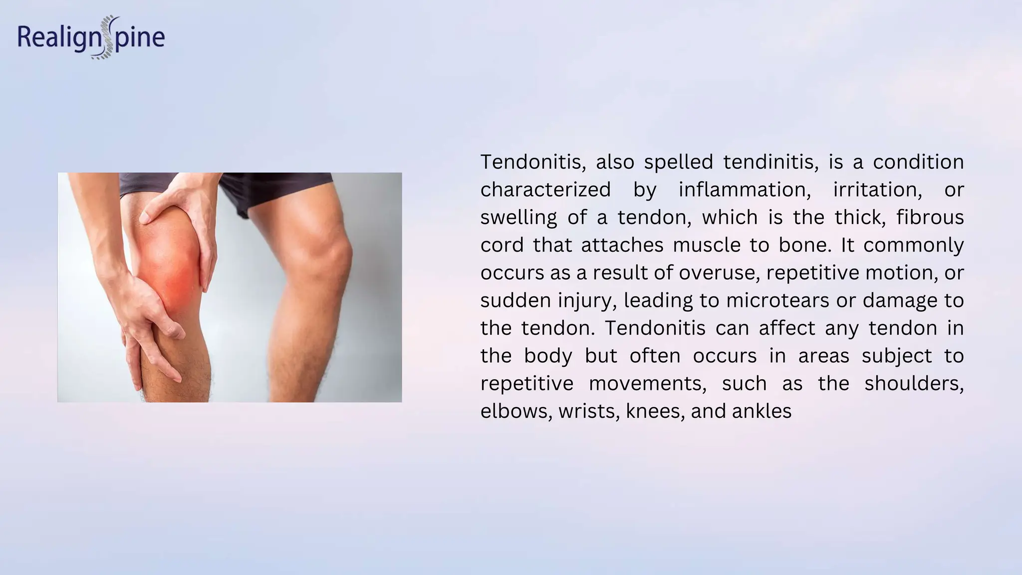 Tendonitis Symptoms And Causes | PPT