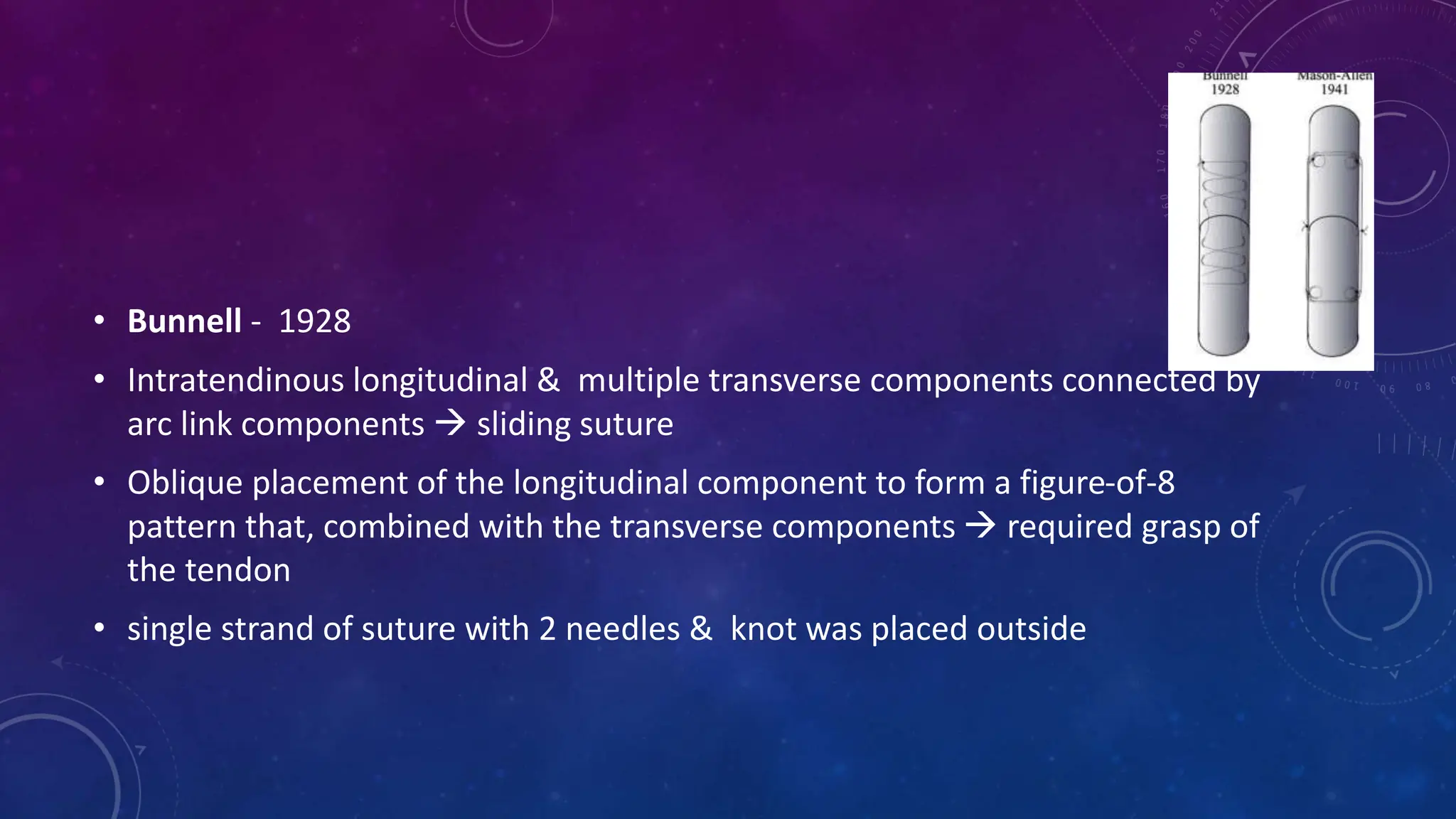 TENDON REPAIR – PRINCIPLES ^0 TYPES-1.pptx