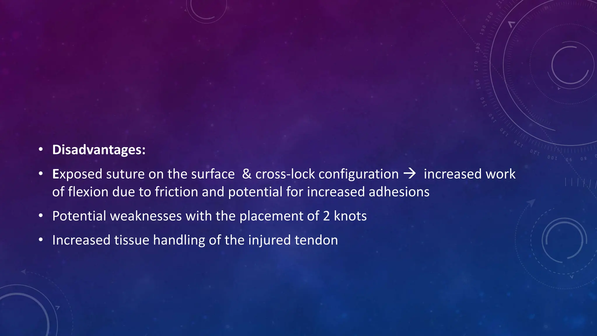 TENDON REPAIR – PRINCIPLES ^0 TYPES-1.pptx