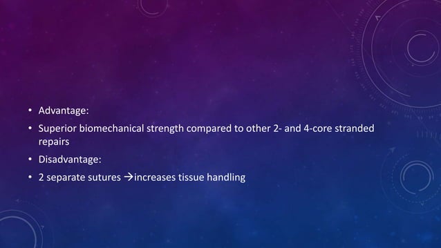 TENDON REPAIR – PRINCIPLES ^0 TYPES-1.pptx