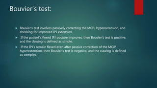 ULNAR NERVE PALSY AND TENDON TRANSFERS | PPTX