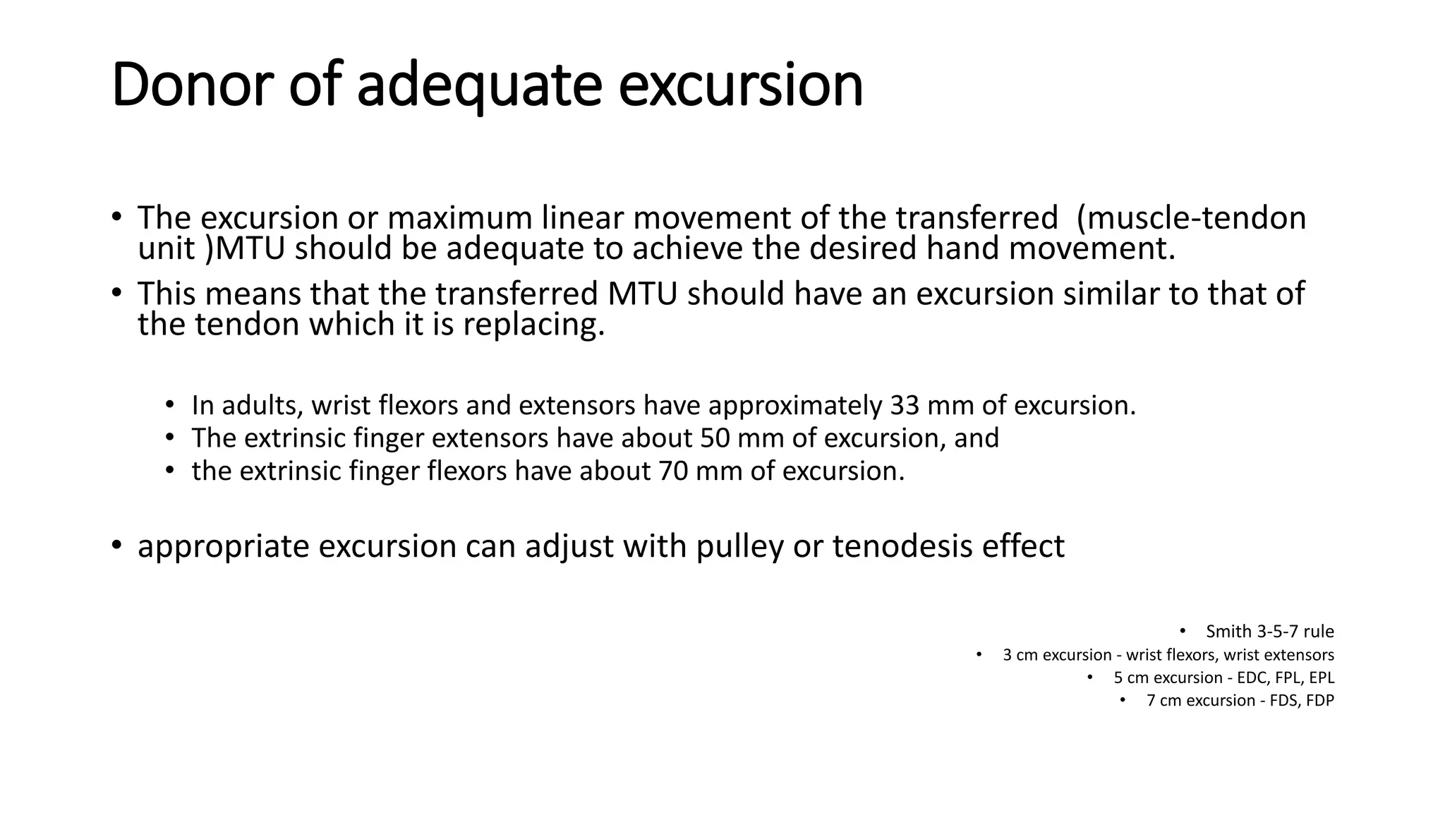 Principles of Transfer and Transfers for Radial Nerve Palsy | PPTX