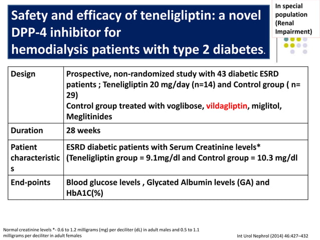 Teneligliptin the next generation gliptin | PPTX | Endocrine and ...