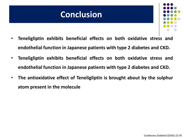 Teneligliptin the next generation gliptin | PPTX | Endocrine and ...