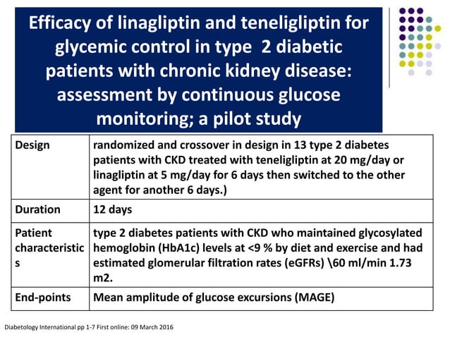 Teneligliptin the next generation gliptin | PPTX | Endocrine and ...