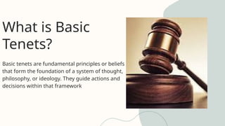 Political, Religious, Philosophical Tenents.pptx | Religion & Spirituality