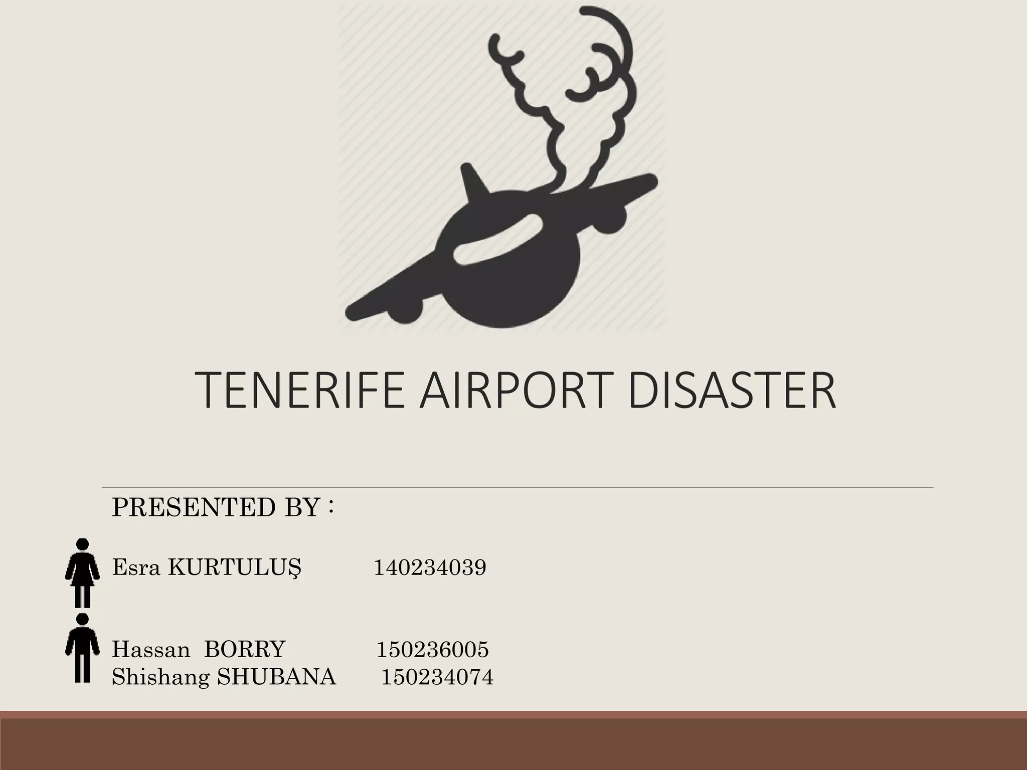 Tenerife airport disaster | PPTX