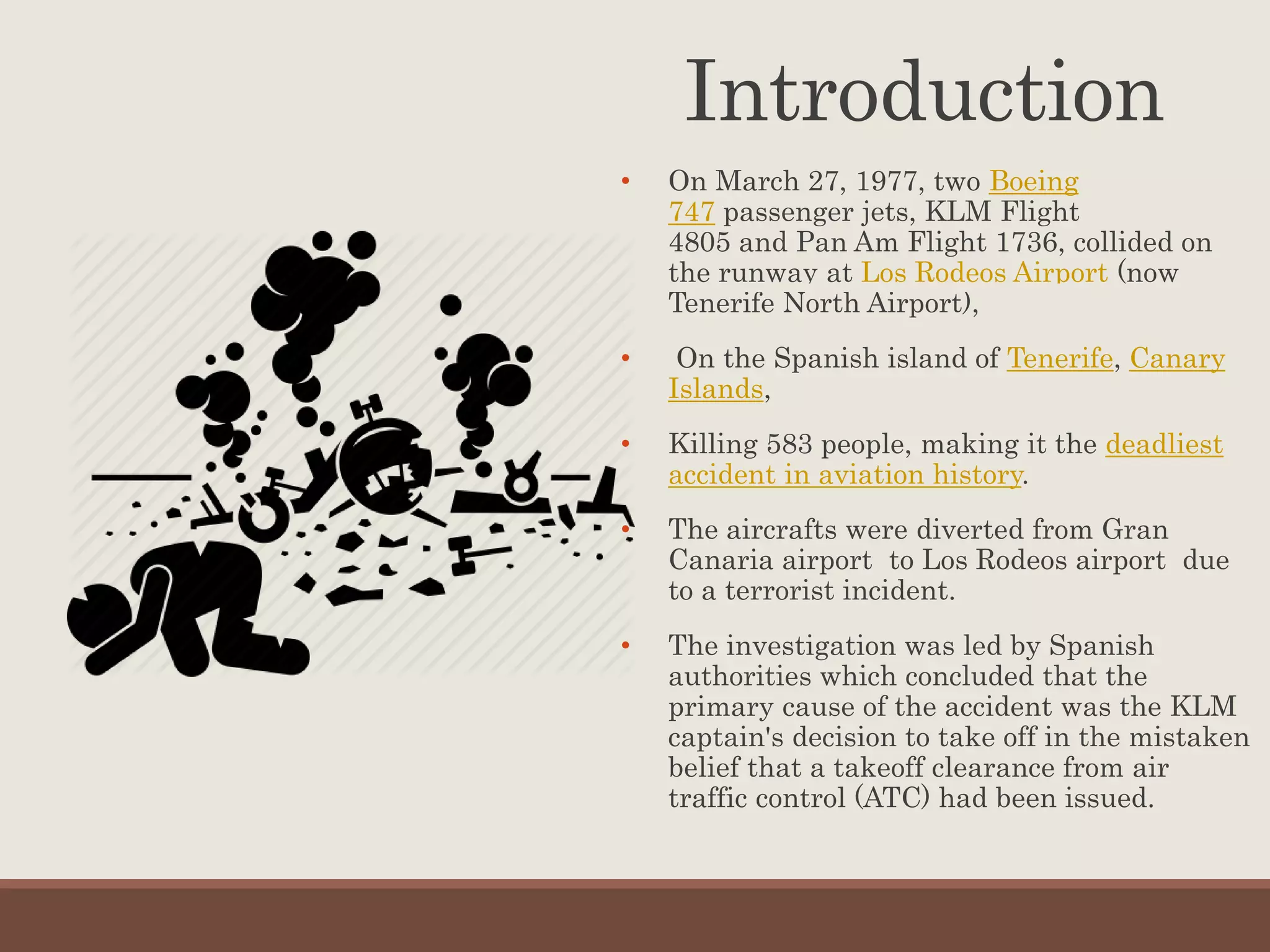 Tenerife airport disaster | PPTX