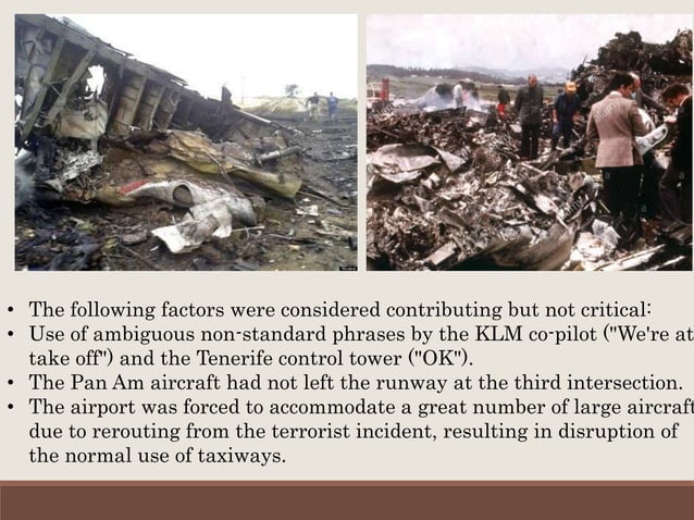 Tenerife airport disaster | PPTX | Air Travel | Travel Type