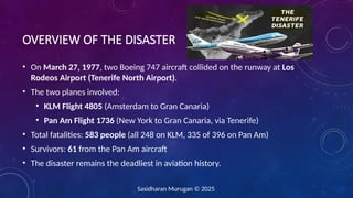 Tenerife Airport Disaster (1977): The Deadliest Aviation Accident in ...