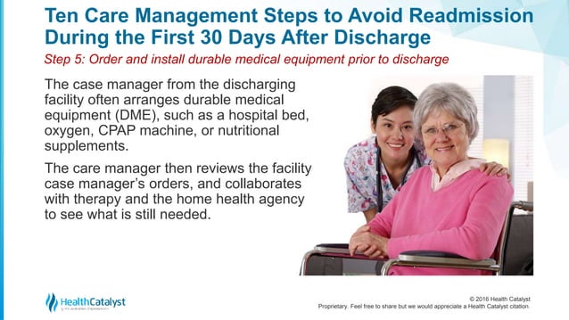 Ten Essential Steps for Your Readmission Reduction Program | PPT